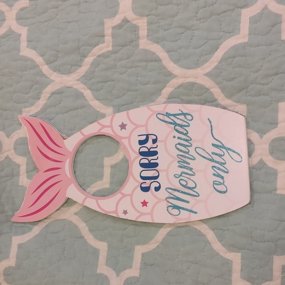 Art | Sorry Mermaids Only Door Sign | Poshmark